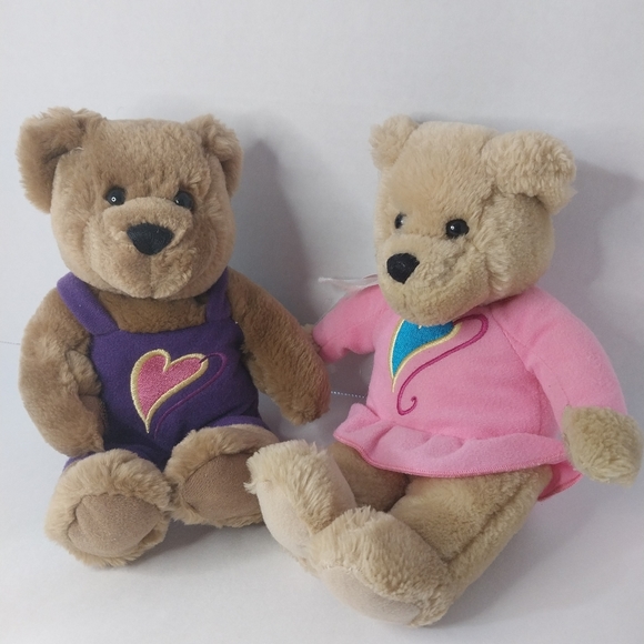 Hallmark | Toys | Hallmark Kissing Love Bears Plush | Poshmark
